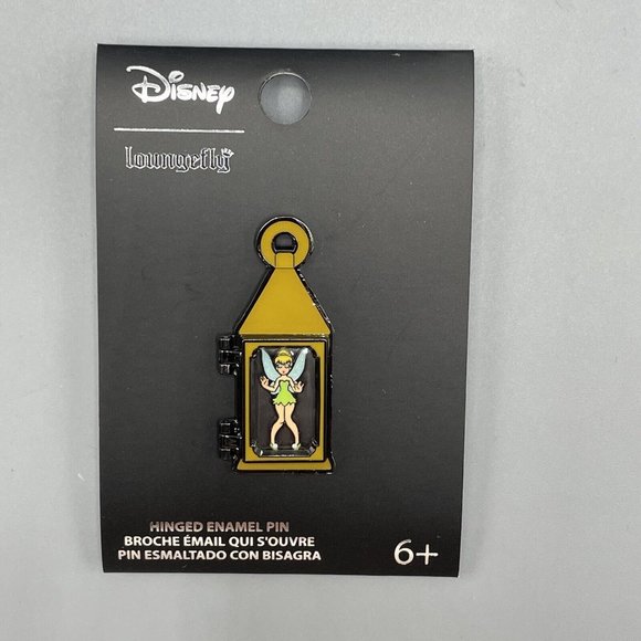 Loungefly | Accessories | Tinker Bell Lantern Hinged Enamel Pin ...
